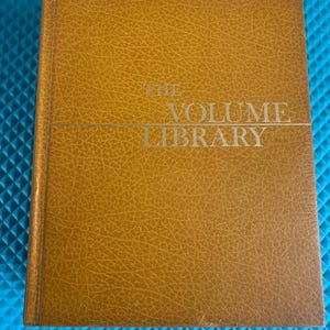 1977 Huge, the Volume Library Vintage Hardcover Book for Junk Journal ...