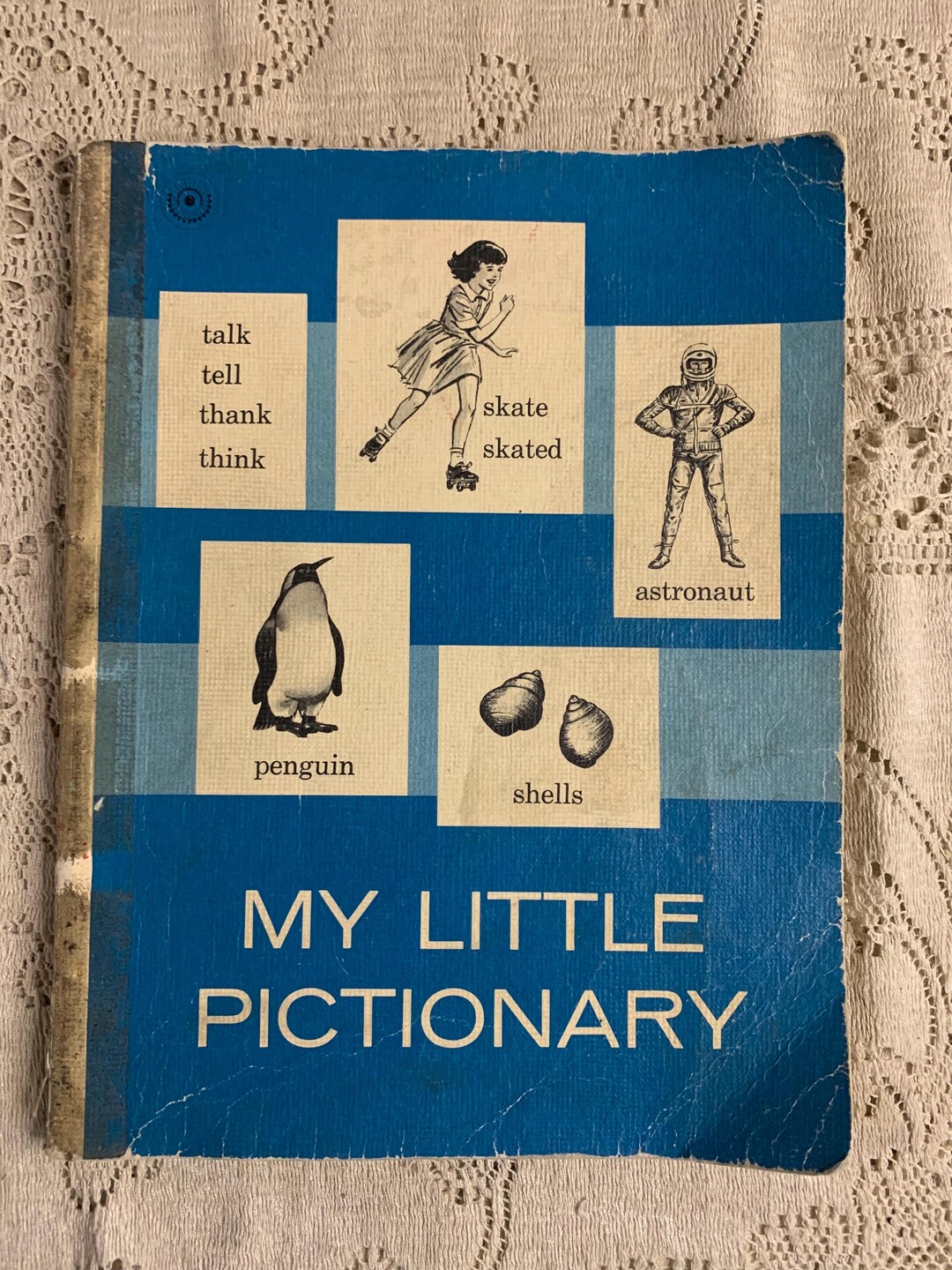 1962 My Little Pictionary Vintage Softcover Book for Junk Journal or ...