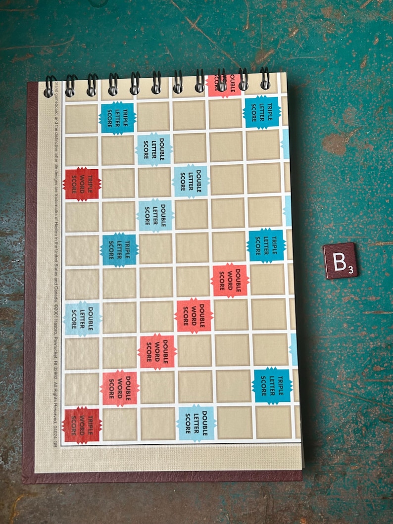 Choice Game Board Notebook Upcycled 6x9 Journal 100 Pages - Etsy