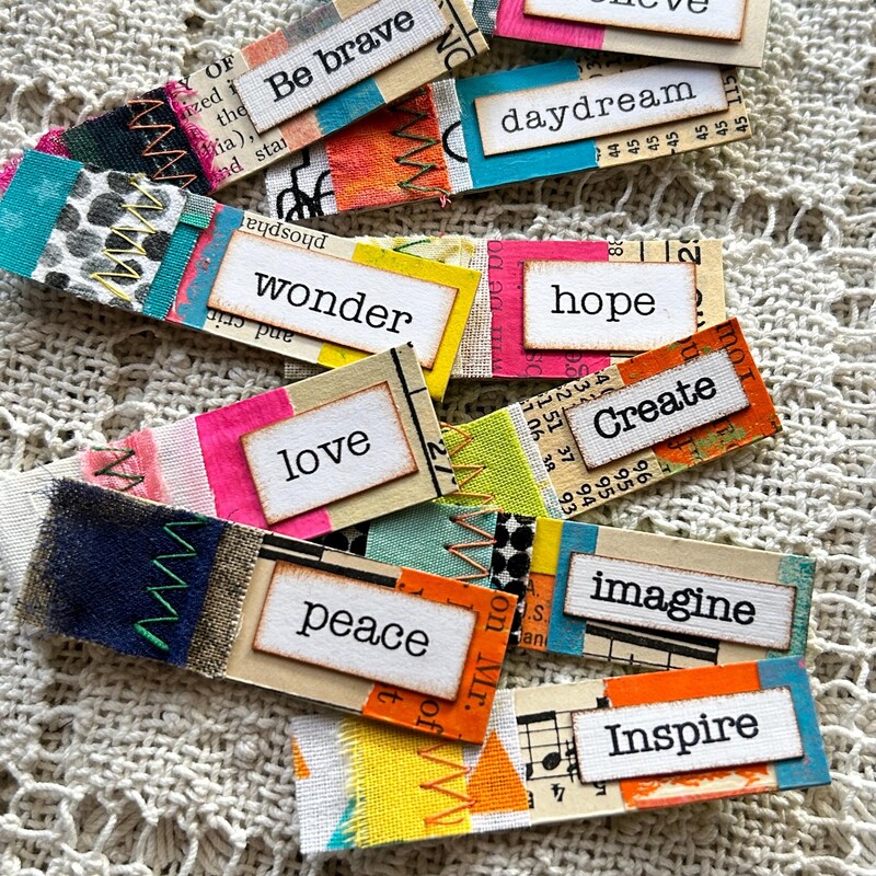Altered Art Tags - Etsy