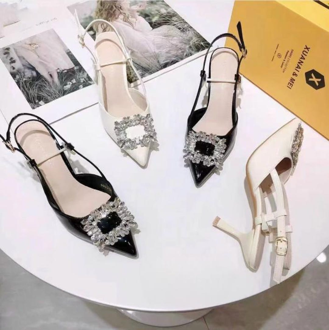 Wedding Bridal |ankle Strap Heels | Bride to Be | Engagement | Wedding ...