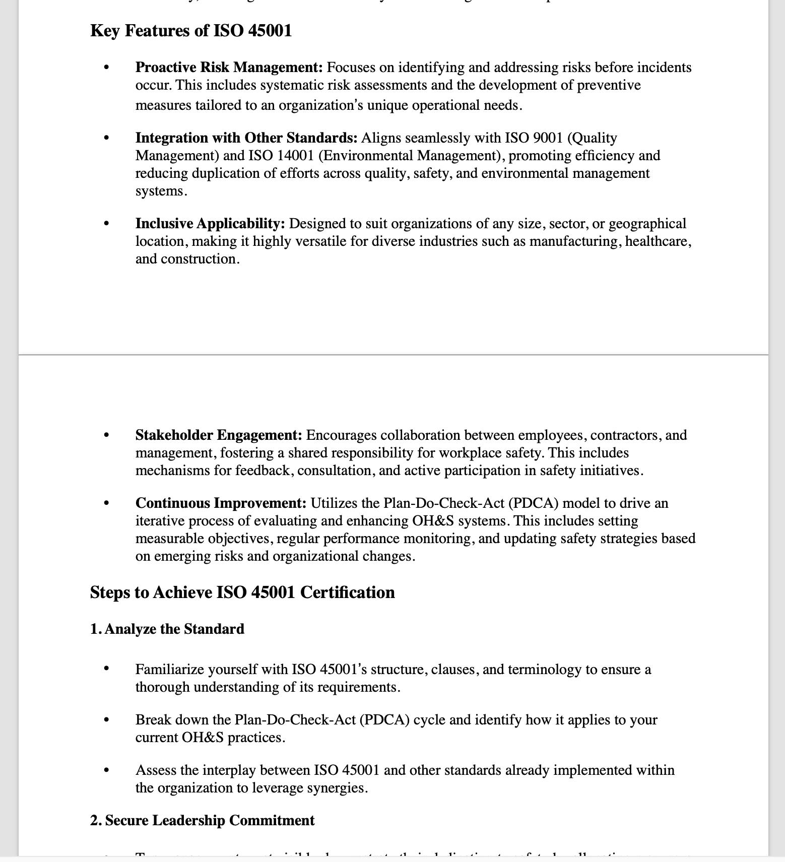 ISO 45001 Guide: Risk Management & Audit Template - Etsy