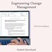 Engineering Change Management Templates – ECR, Checklist, Glossary ...