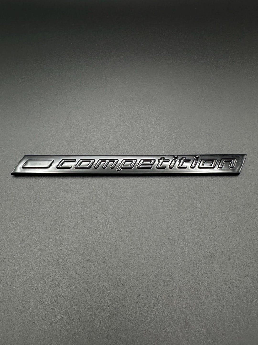 Gloss Black BMW Competition Rear Boot Badge 130mm Fits M2 M3 M4 M5 M6 ...