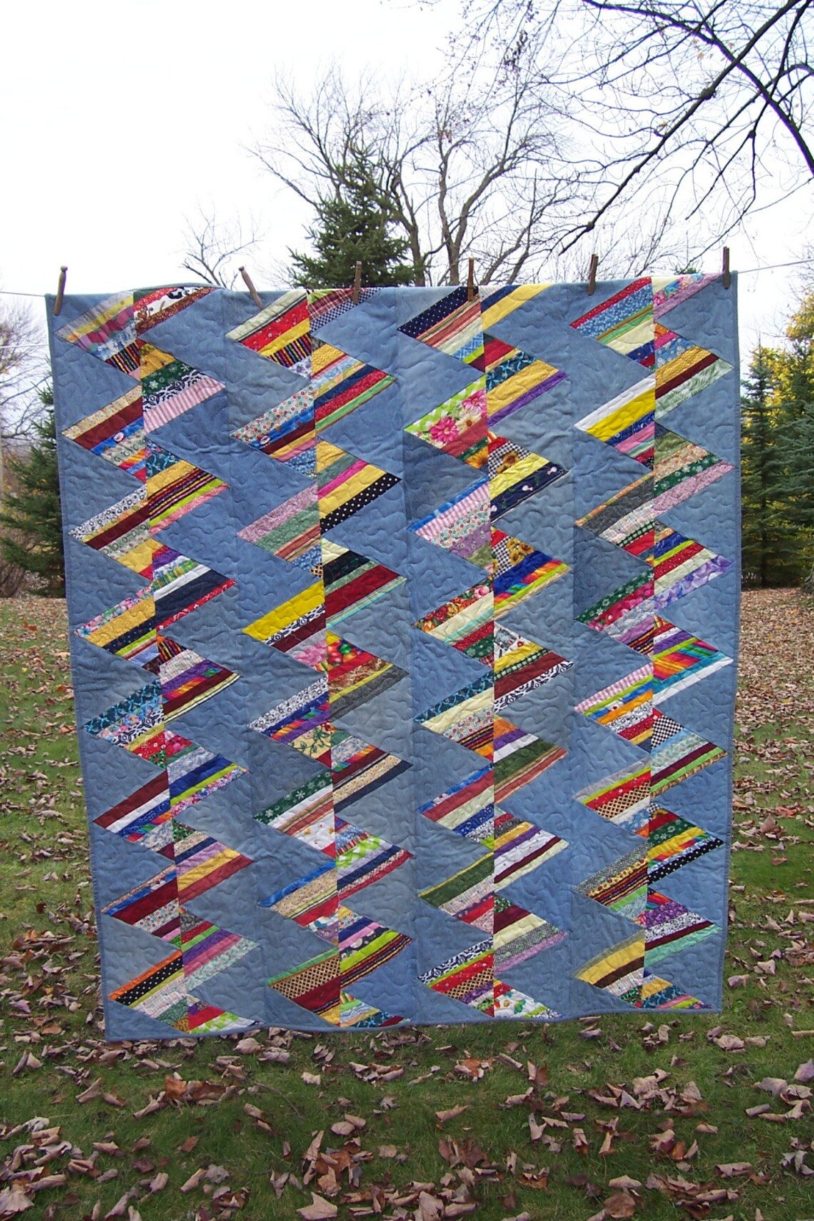 Ken's Pants Quilt - Etsy