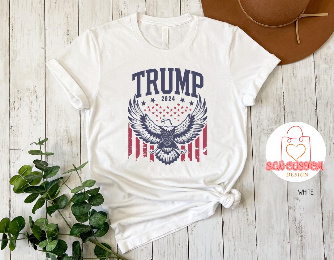 Trump 2024 Shirt: Republican Eagle Design, Political Tee - Etsy