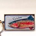 Rainbow Trout, Keychain, Watercolor Trout, Trout Art, Fishing Art, Fly ...
