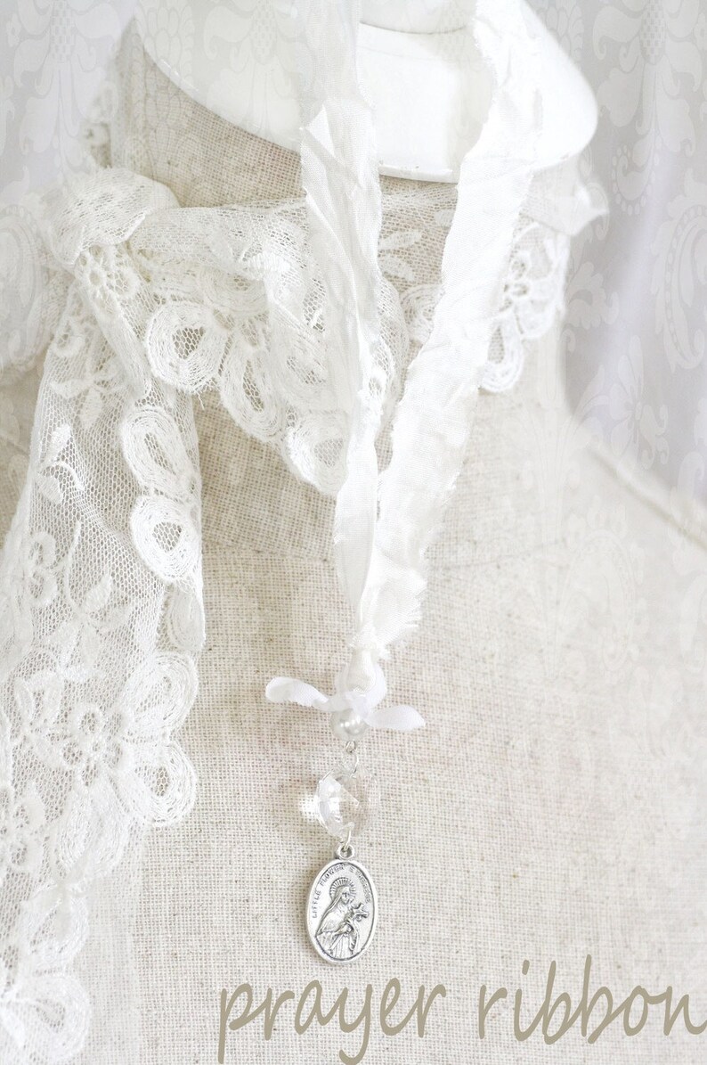 Saint Maria Silk Prayer Ribbon - Etsy