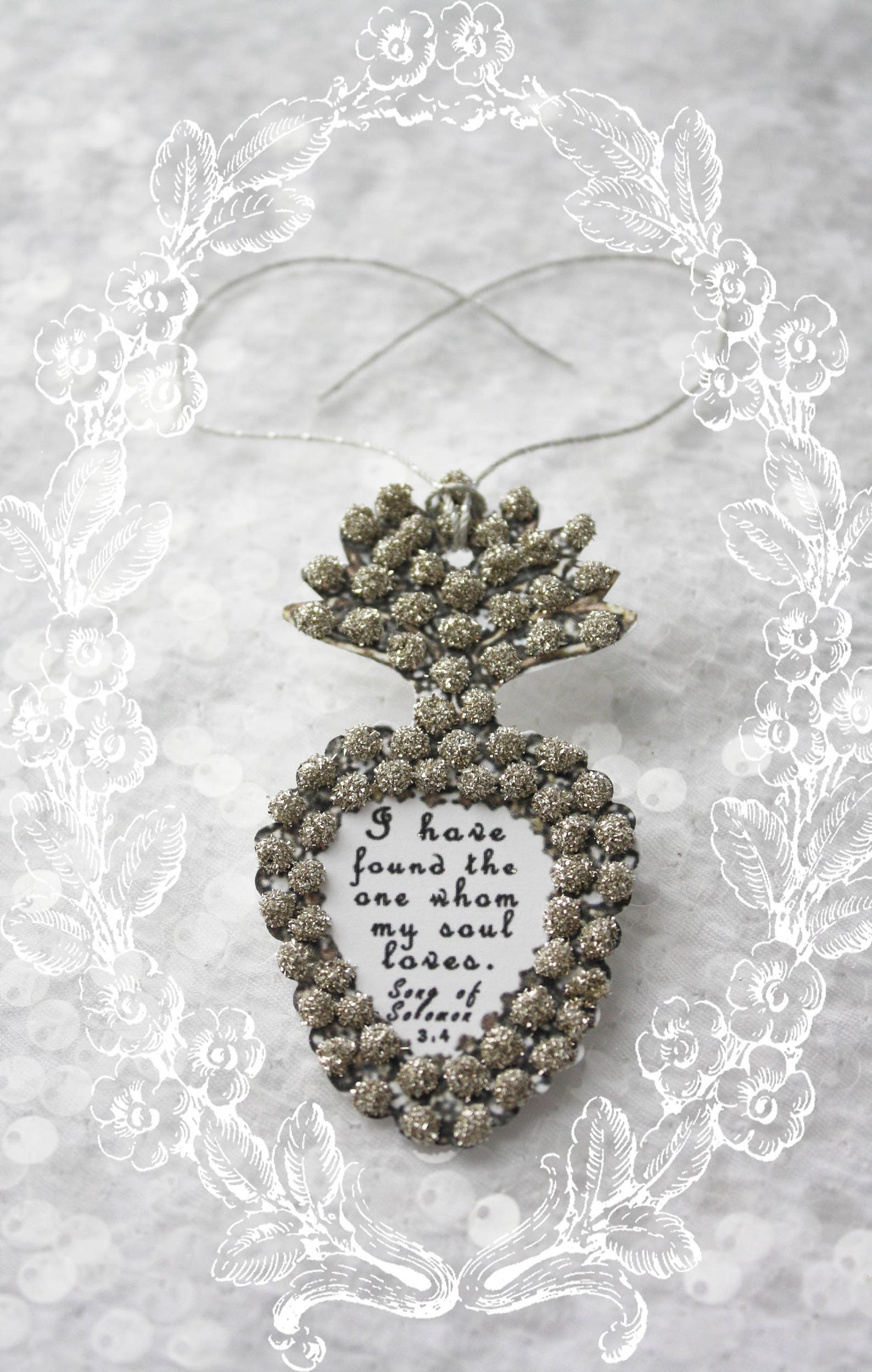 Heart Flow Song of Solomon Verse Collection - Ex-voto Paper Gift Tags ...