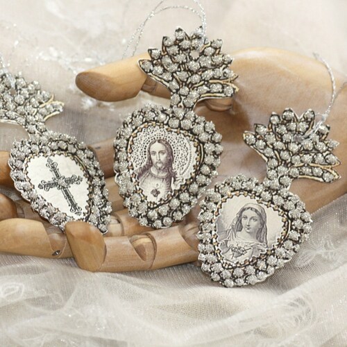 Sacred Heart Collection Ex-voto Paper Gift Tags - Etsy