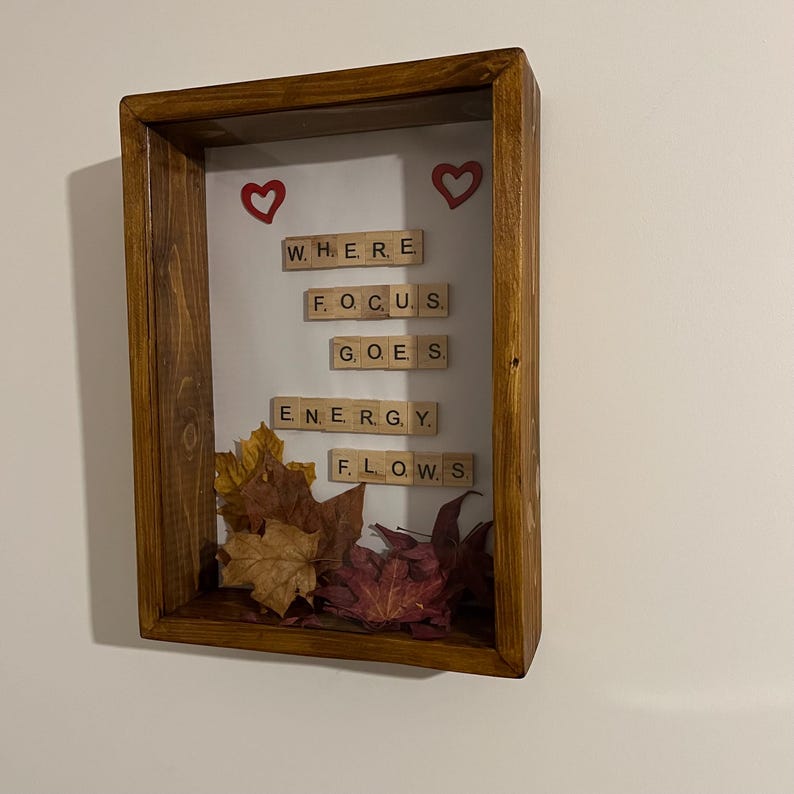 Handmade Wooden Shadow Box Frame: Deep Display Case - Etsy