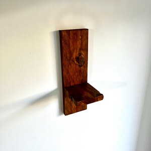 Small Rustic Wooden Wall Shelf Handmade – Farmhouse Display Shelf - Etsy