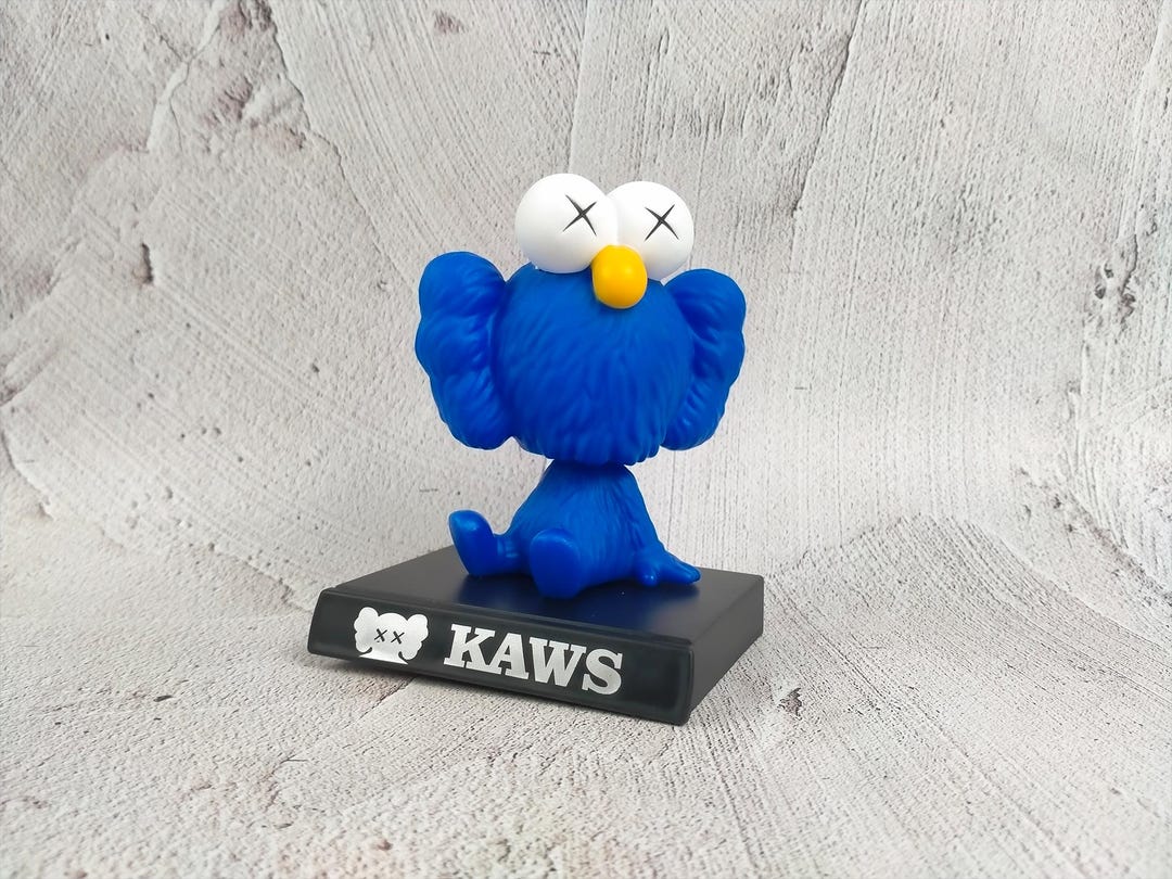 KAWS Sit Statue 3D KAWS Statue-modern Art Decor Desk & Home Accent - Etsy