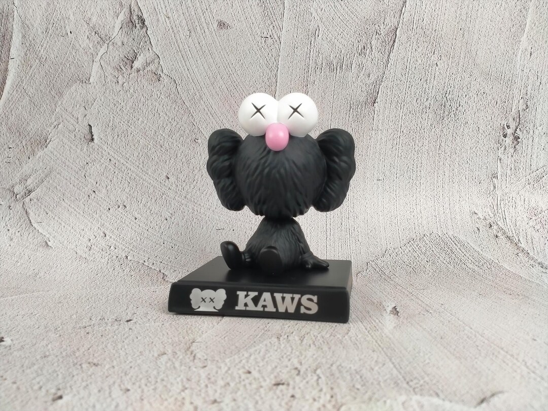 KAWS Sit Statue 3D KAWS Statue-modern Art Decor Desk & Home Accent - Etsy