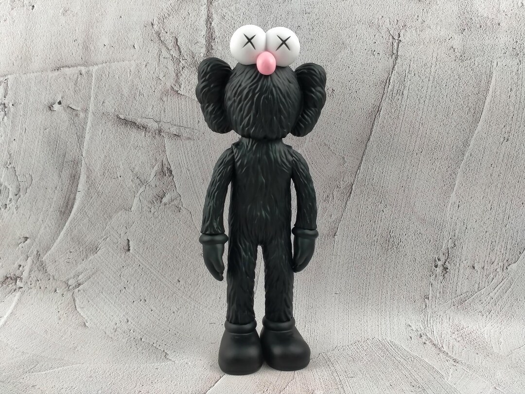 KAWS Sit Statue 3D KAWS Statue Desk & Home Accent - Etsy