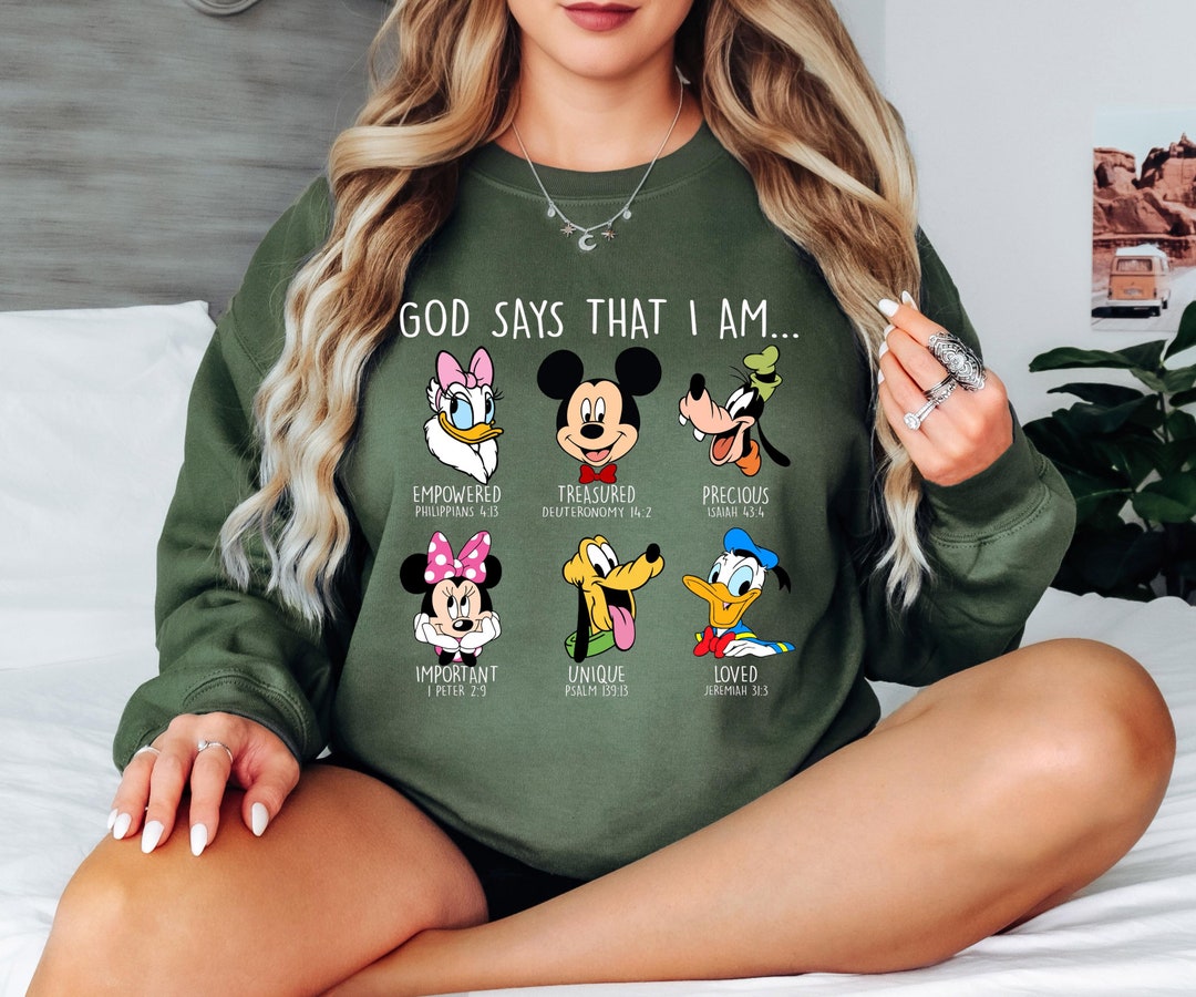 God Says Disney T-shirt, Disney Family Shirt, Disneyland Religious ...