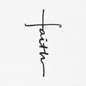 Faith Embroidery Design Cristian Cross Embroidery Designs Jesus ...