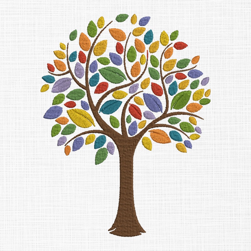 Tree Embroidery - Etsy