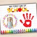 EDITABLE First Day of School Handprint Craft 2025, Beginning of ...