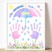 Spring Handprint Art, Springtime Crafts, Kids Spring Crafts, Spring ...