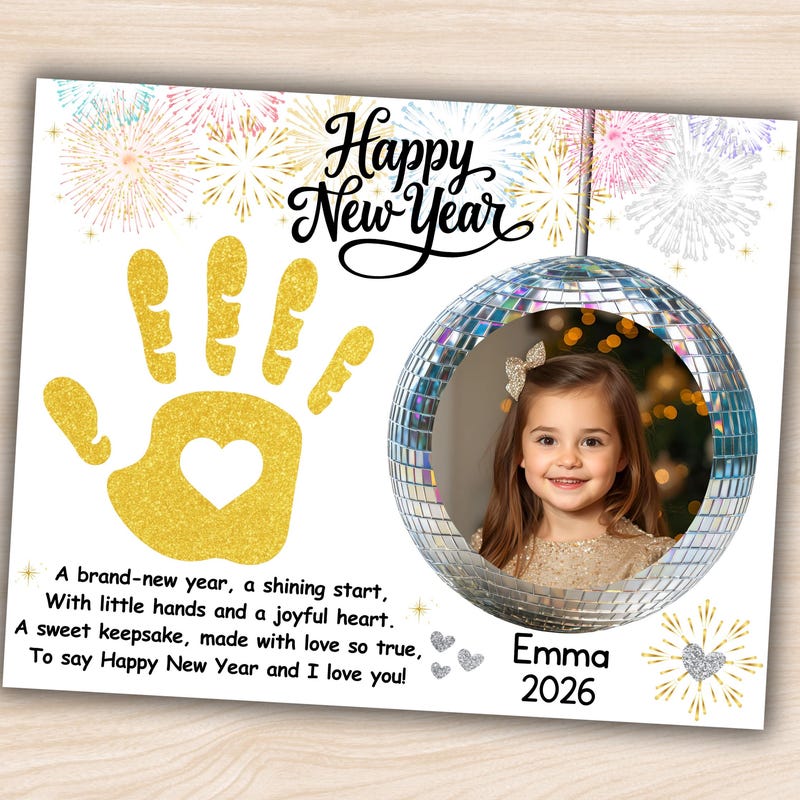 New Year Poem Craft - Etsy