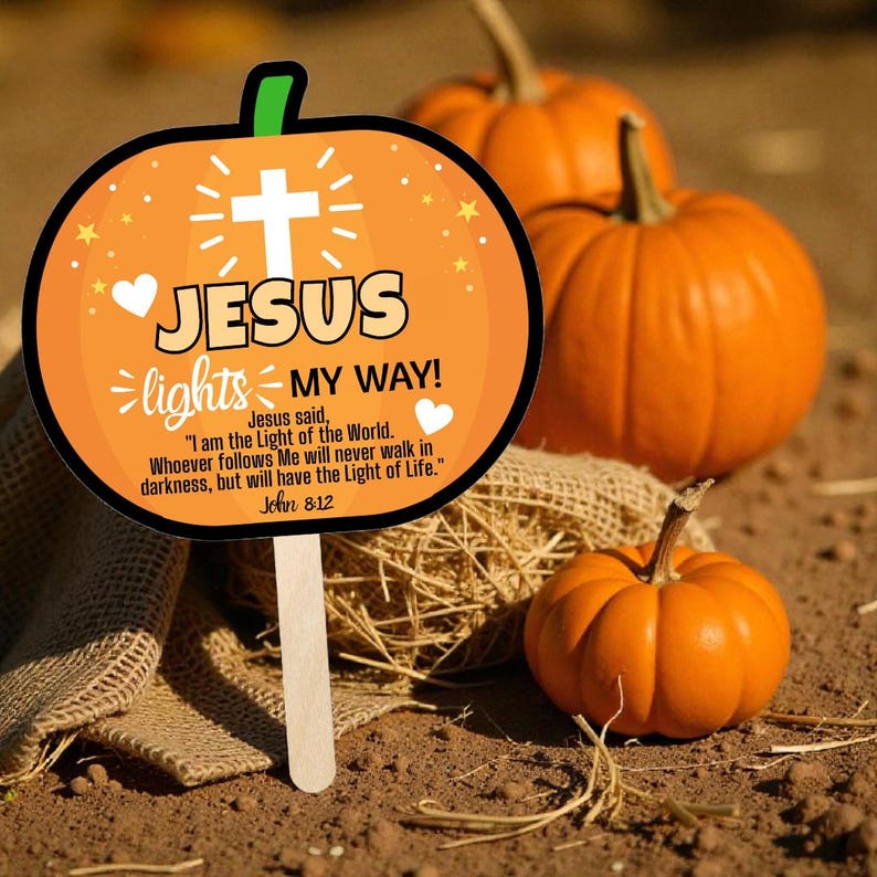 Jesus Lights My Way, Fall Crafts for Kids Sunday School Bible Lesson ...