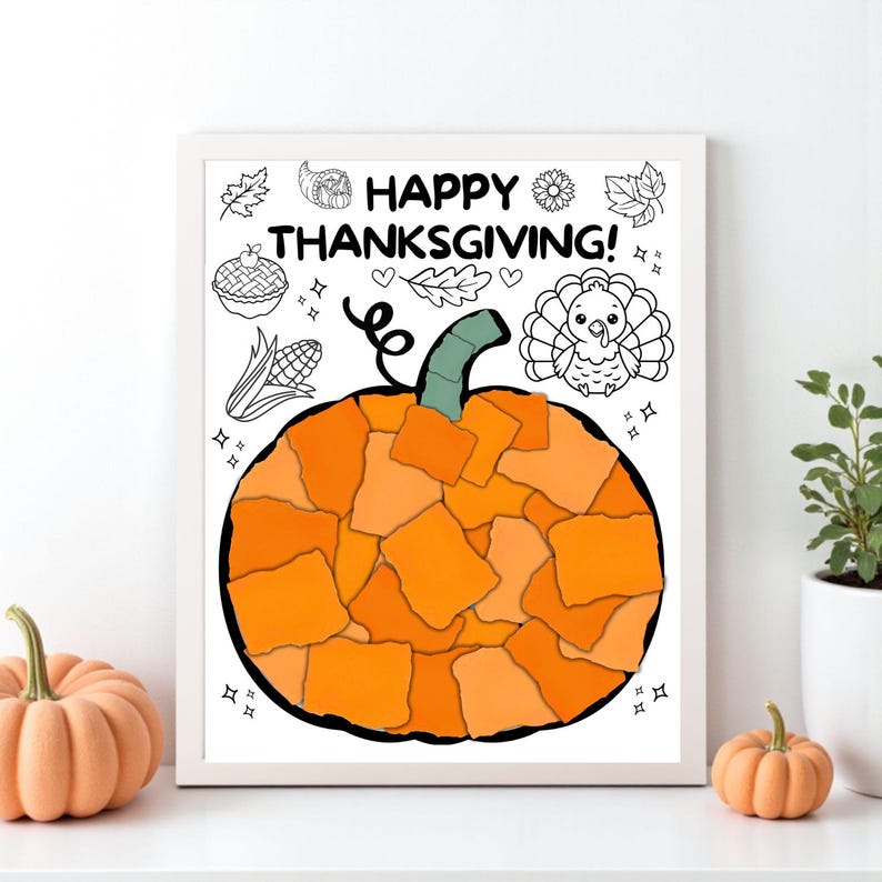 Thanksgiving Crafts for Kids, Fall Crafts, Thanksgiving Coloring Pages ...