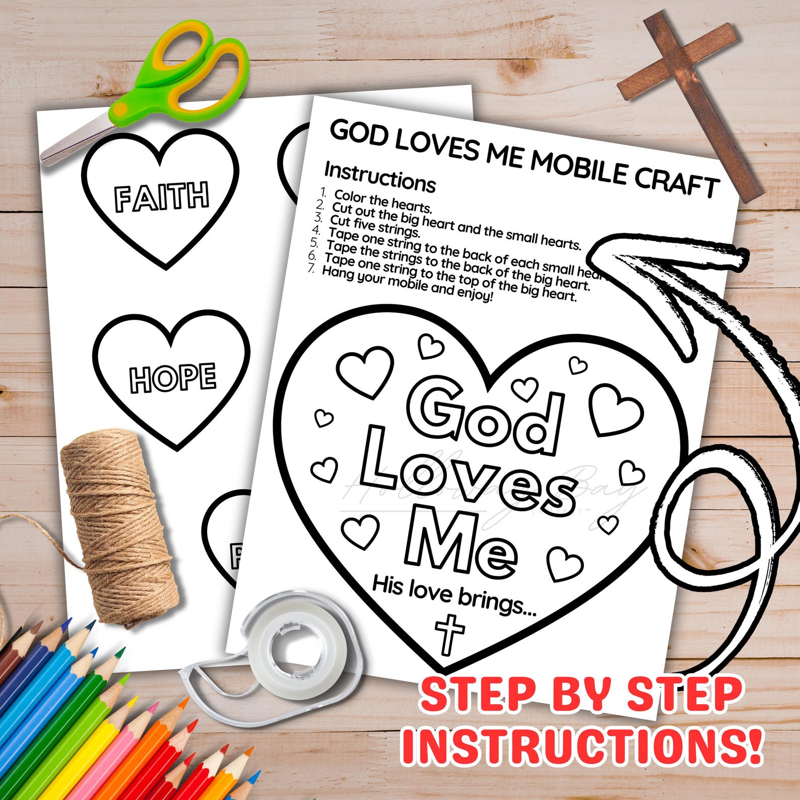 Valentines Day Crafts Sunday School Lesson Valentines Activity ...