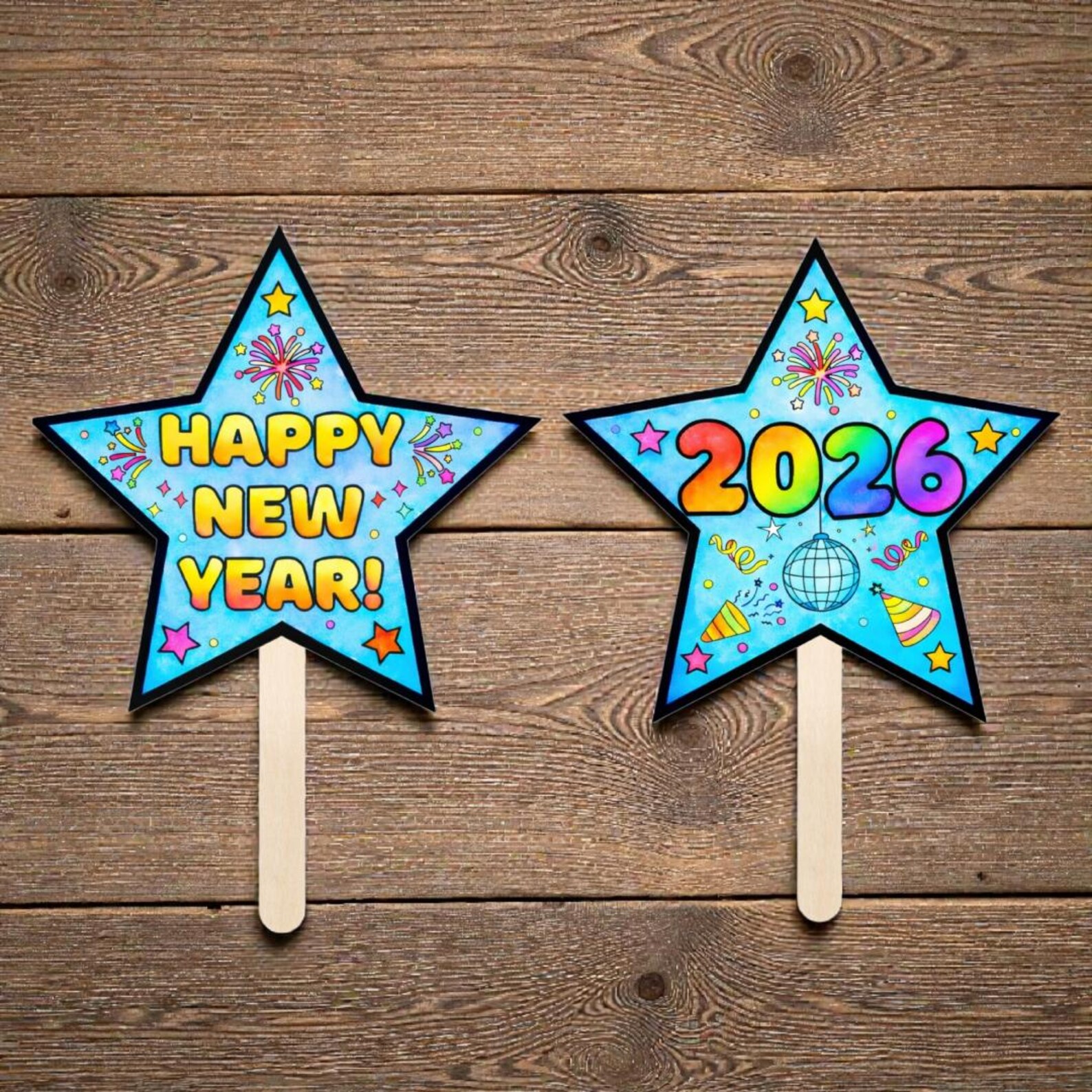 New Years Crafts for Kids, New Year's 2026 Activity, New Years ...