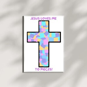 Easter Printable, Christian Easter Crafts, Easter Craft, Religious ...