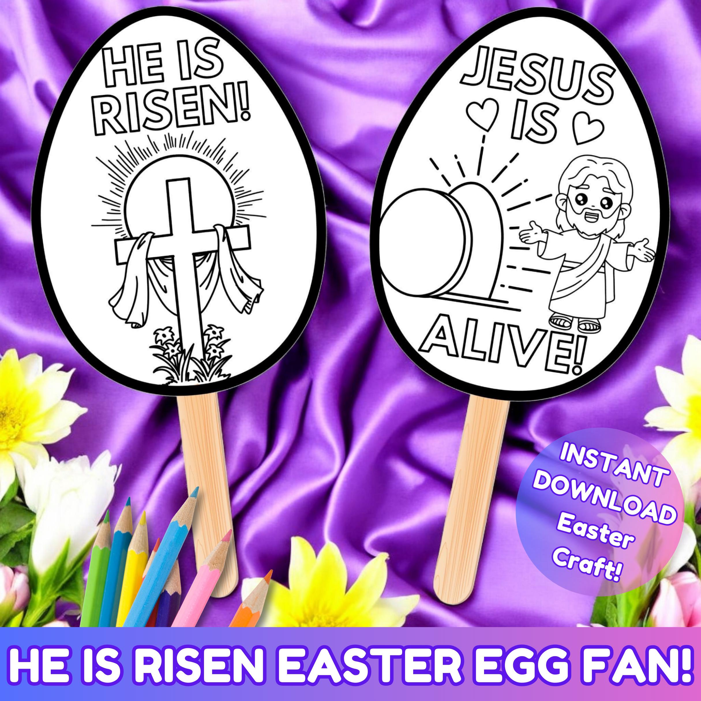 Easter Crafts for Kids, Daycare Preschool Kindergarten Classroom Bible ...