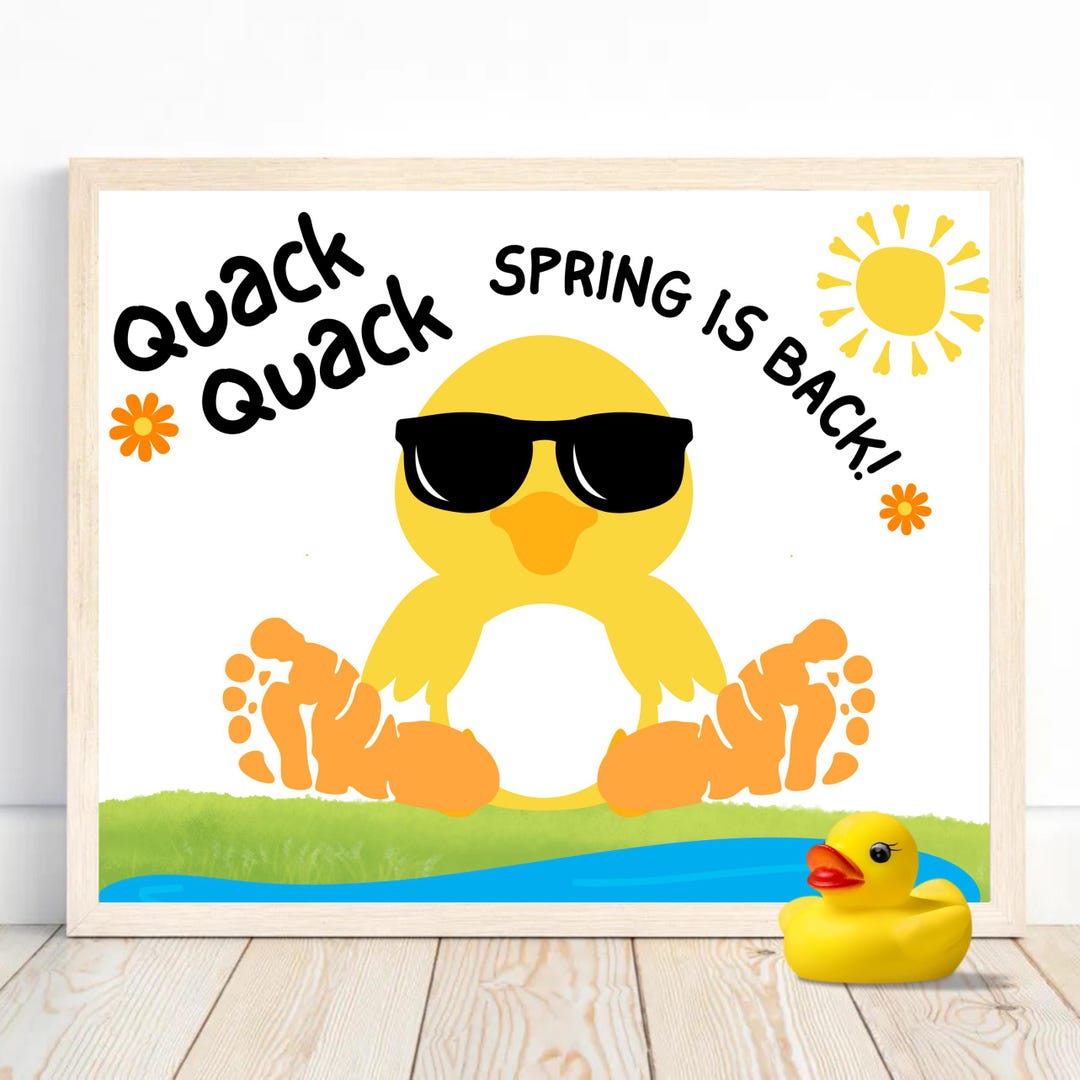 Spring Handprint, Spring Handprint Craft, Kids Spring Craft Activity ...