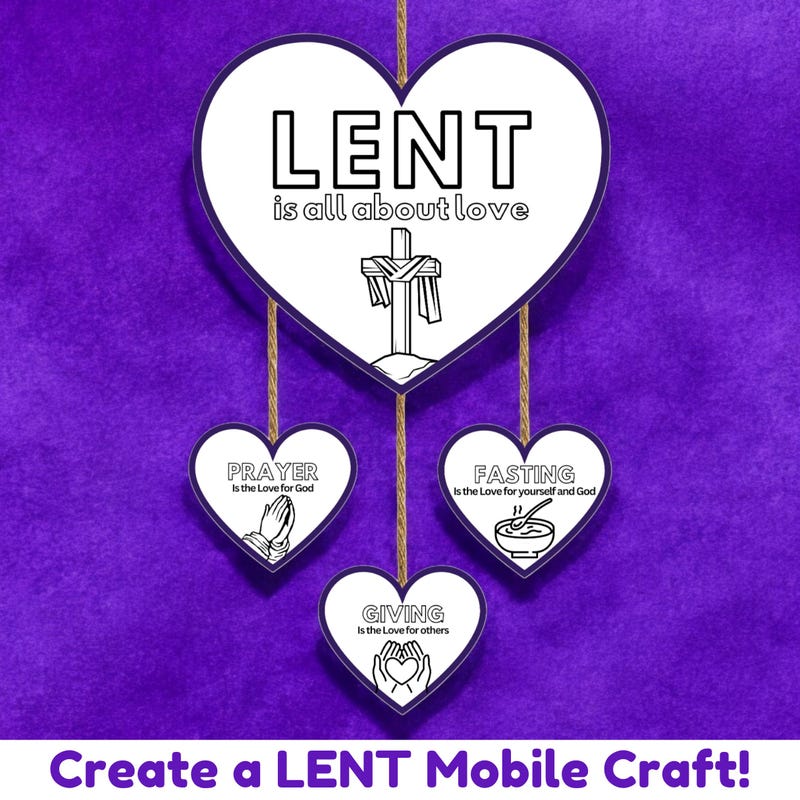 Lenten Art Crafts - Etsy