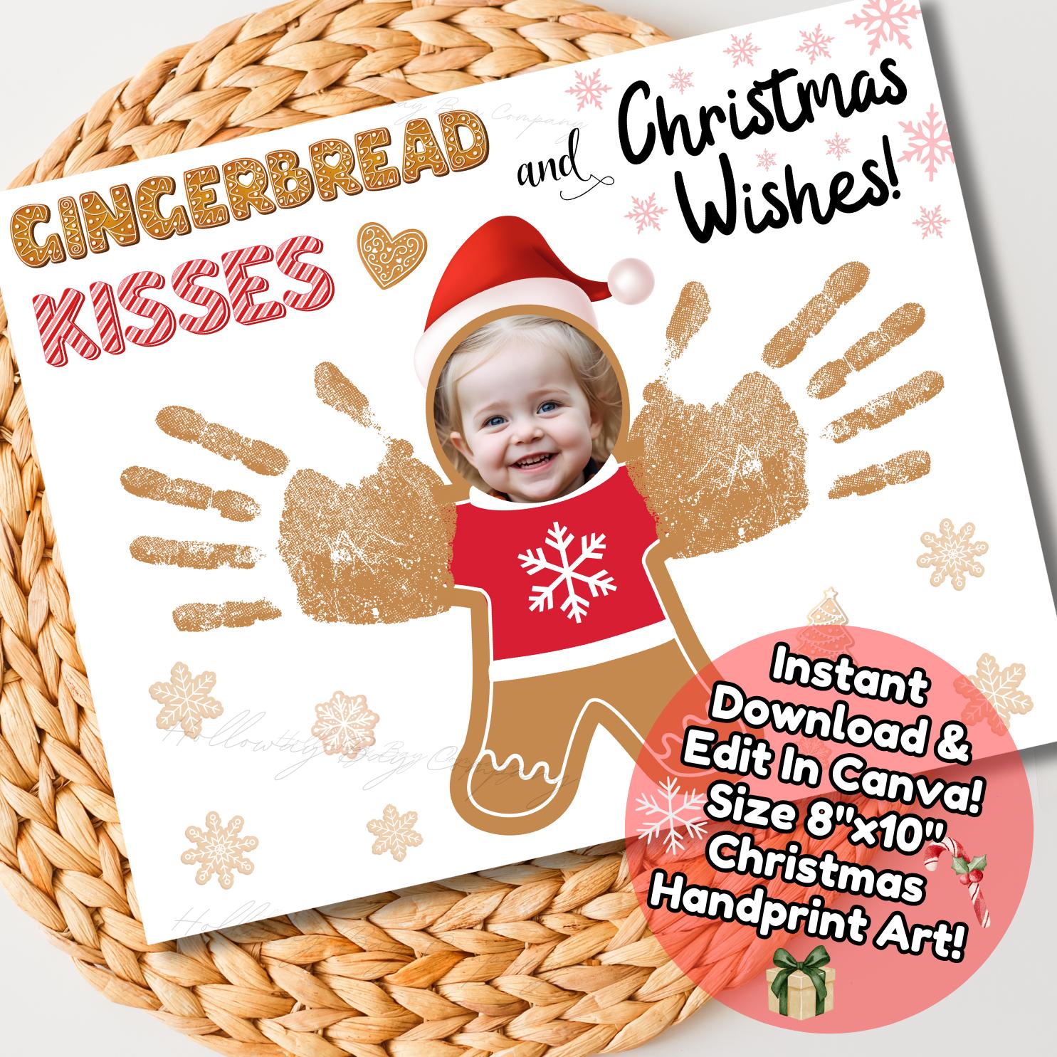 Christmas Crafts for Kids, Christmas Handprint Art Handprint Craft ...