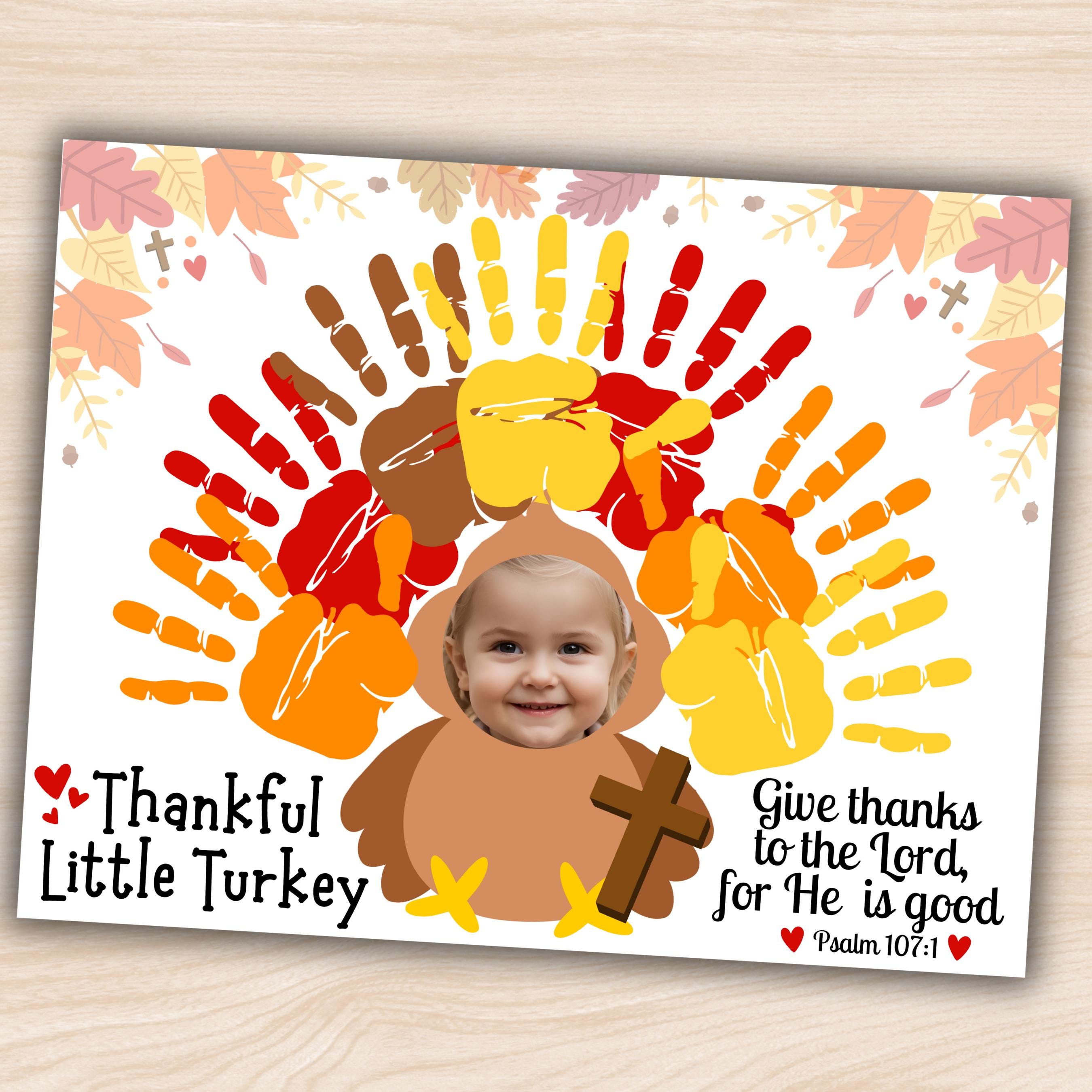 Thanksgiving Crafts, Thanksgiving Handprint Craft, Christian Sunday ...