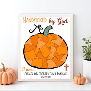 Handpicked by God Sunday School Activity Fall Crafts for Kids ...