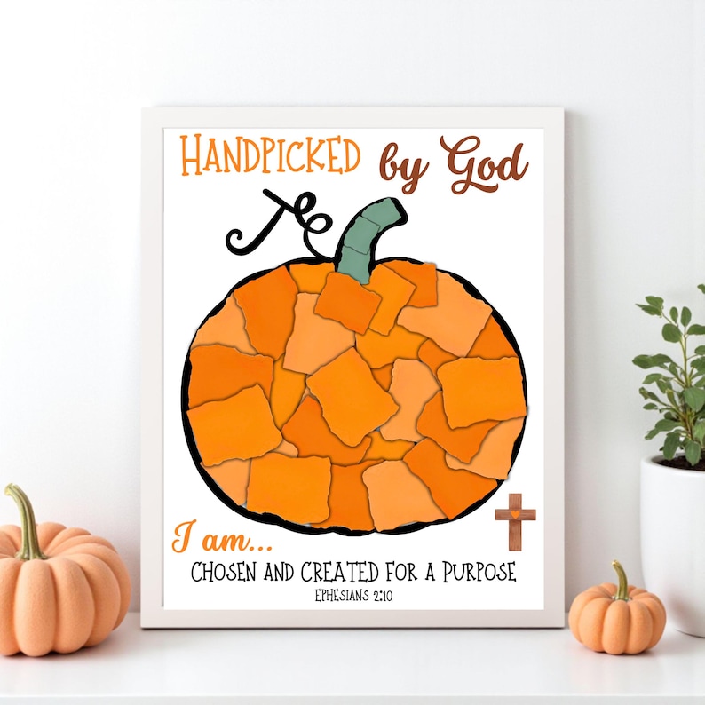 Handpicked by God Sunday School Activity Fall Crafts for Kids ...