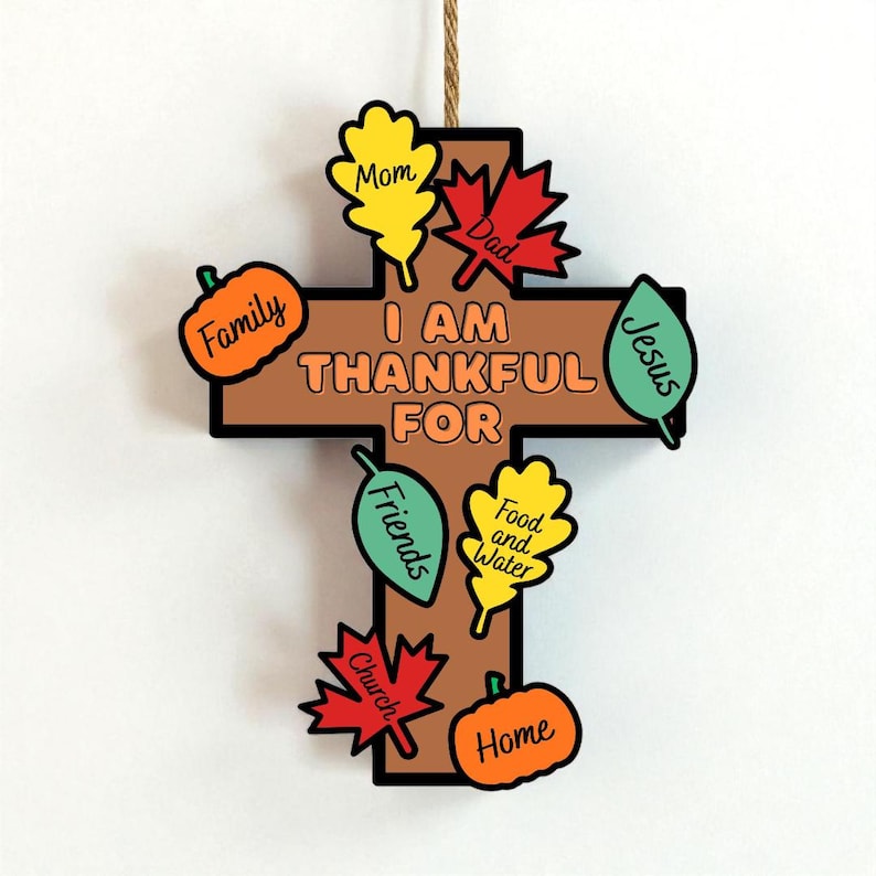 Thanksgiving Thankful Mobile, Fall Christian Crafts, Sunday School ...