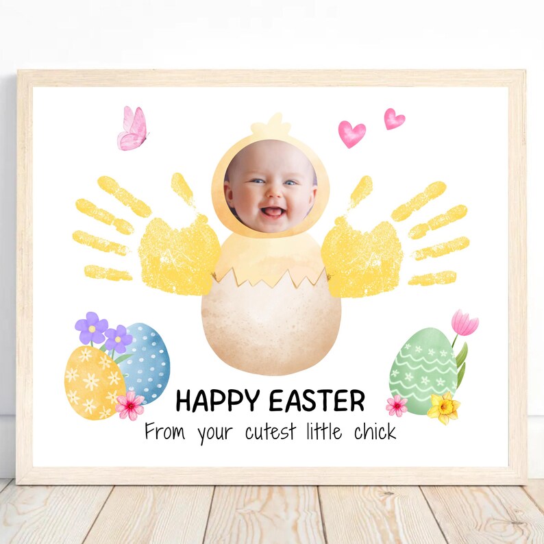 Easter Printable, Easter Handprint Art, Easter Handprint Craft, Easter ...