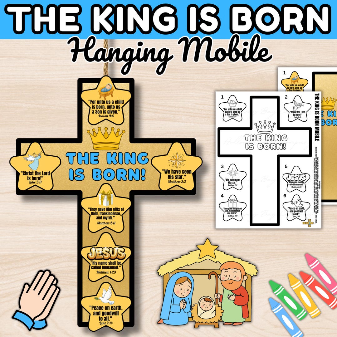 Nativity Story Christmas Crafts, Sunday School Lesson, Jesus Crafts ...