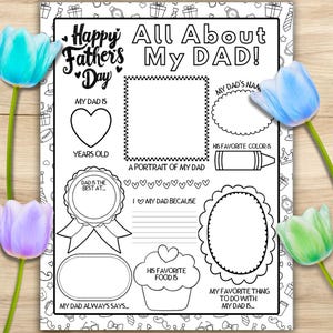 Fathers Day Crafts, Fathers Day Activities, Fathers Day Activity Sheet ...