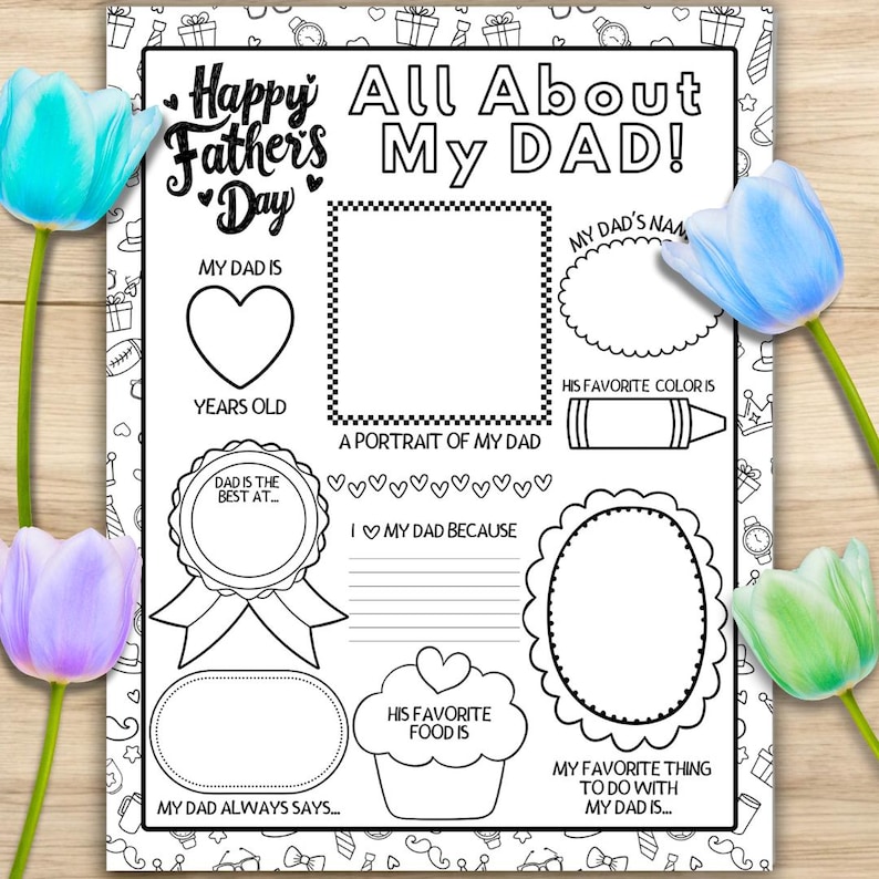 Fathers Day Crafts, Fathers Day Activities, Fathers Day Activity Sheet ...