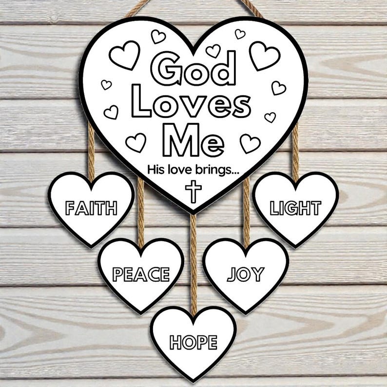 Valentines Day Crafts Sunday School Lesson Valentines Activity ...