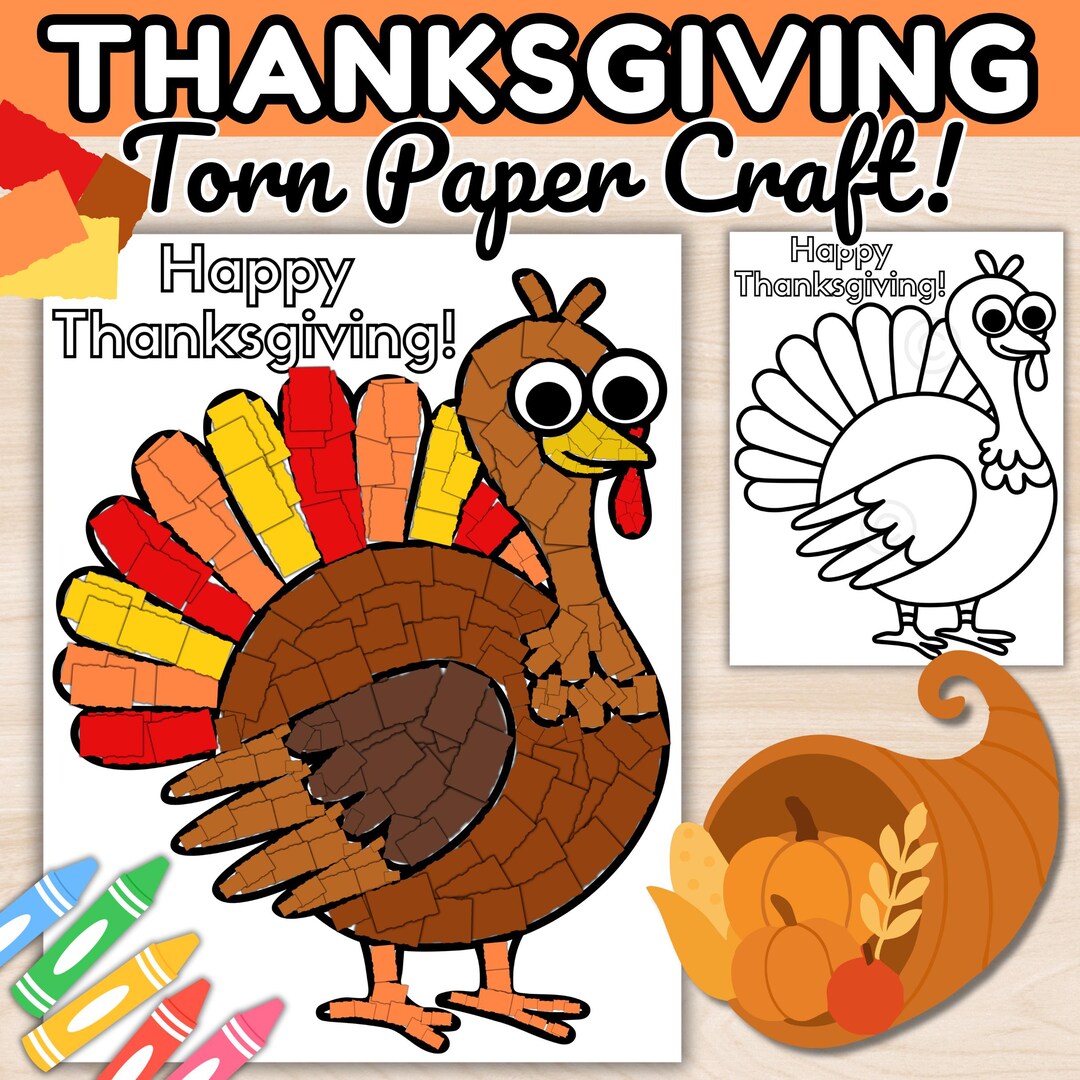 Thanksgiving Crafts for Kids, Fall Crafts, Thanksgiving Coloring Pages ...