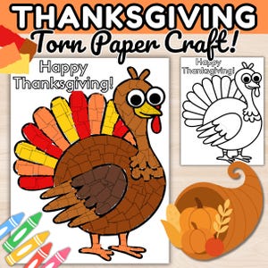 Thanksgiving Crafts for Kids, Fall Crafts, Thanksgiving Coloring Pages ...
