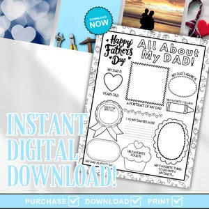 Fathers Day Crafts, Fathers Day Activities, Fathers Day Activity Sheet ...