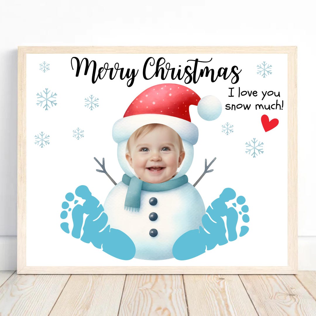 Christmas Crafts for Kids, Christmas Handprint Art, Christmas Gift ...