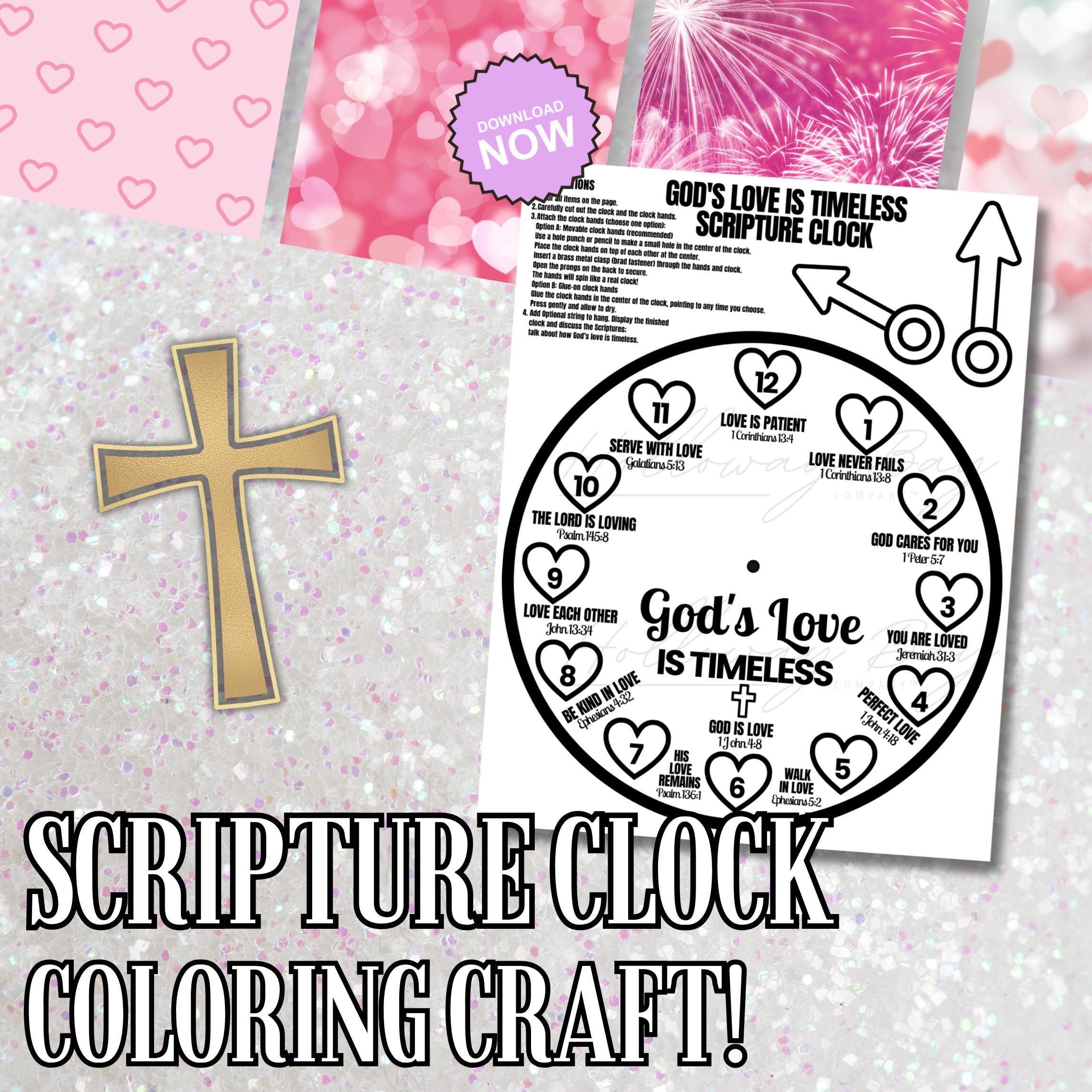 Valentine's Day Bible Craft Sunday School Lesson, Valentines Day ...