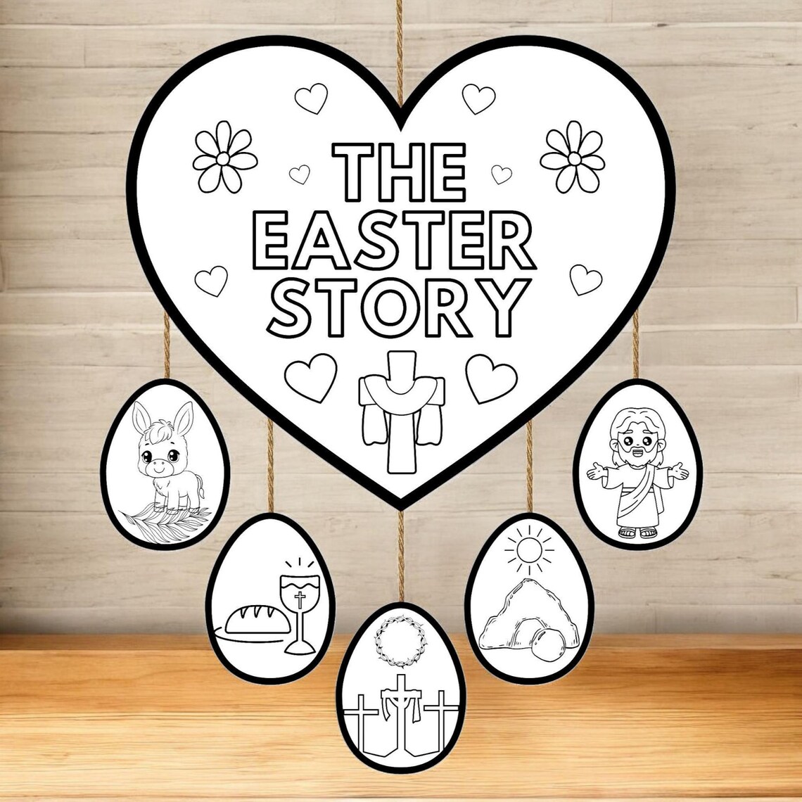 Easter Crafts, Kids Easter Activity, Easter Printable, Easter Story ...