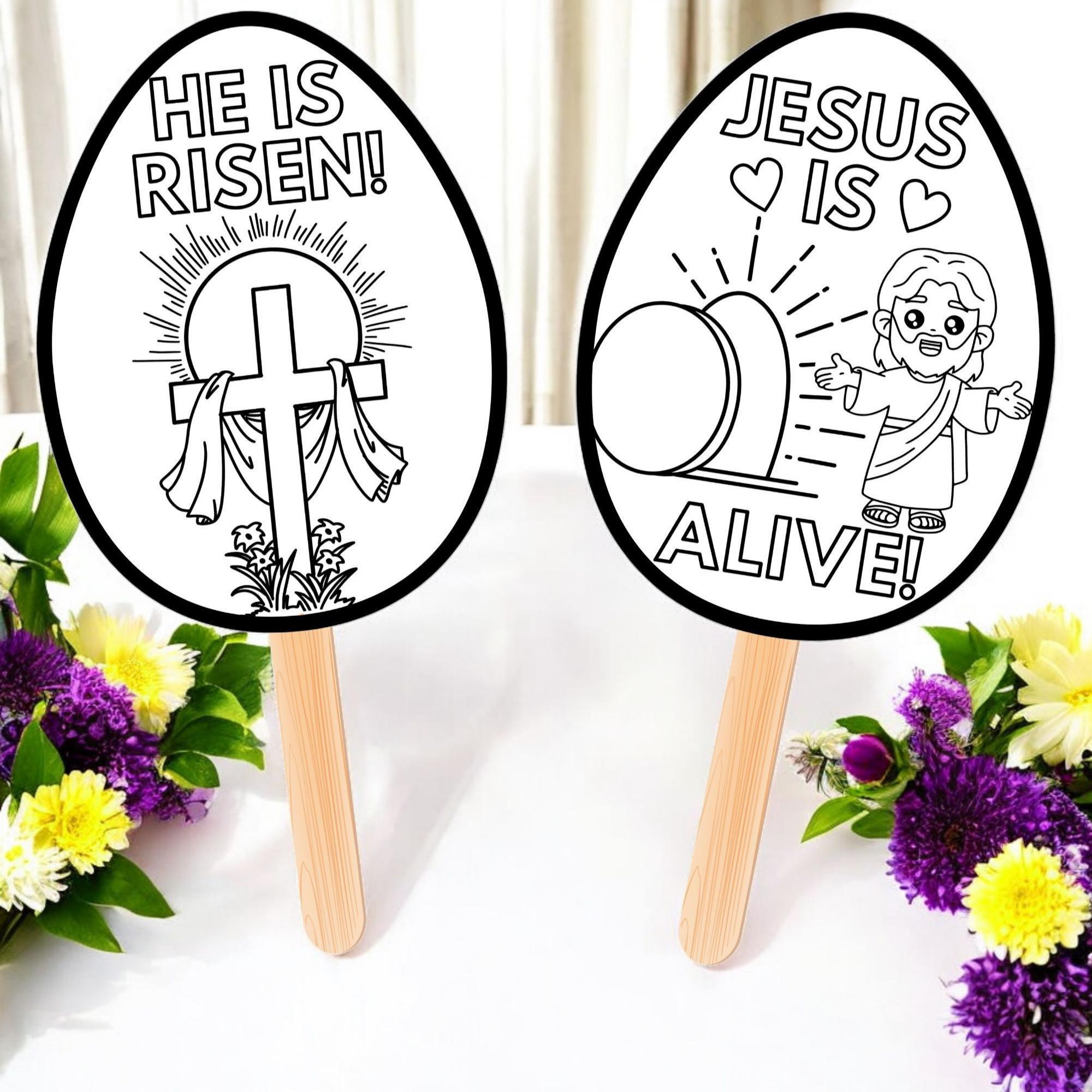 Easter Crafts for Kids, Daycare Preschool Kindergarten Classroom Bible ...
